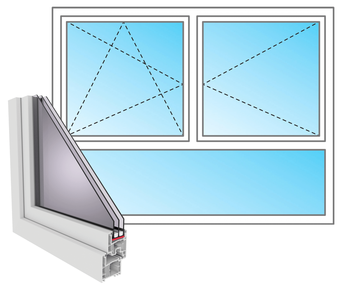 Kunststofffenster zweiflügelig Kunststofffenster zweiflügelig nach Maß ...