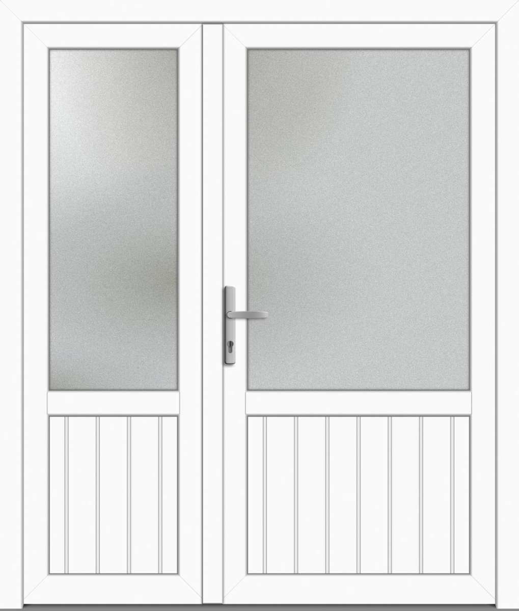 Kunststofftüren nach Maß für Haus- & Nebeneingänge